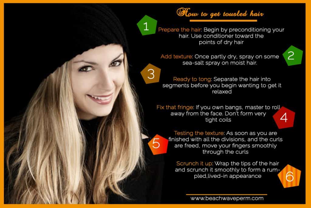 Tousled hair | How to get tousled hair | Short tousled hair | long ...