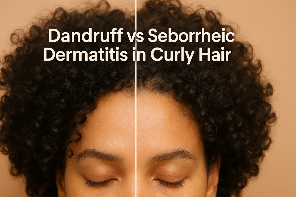 Dandruff vs Seborrheic Dermatitis in Curly Hair: Solutions