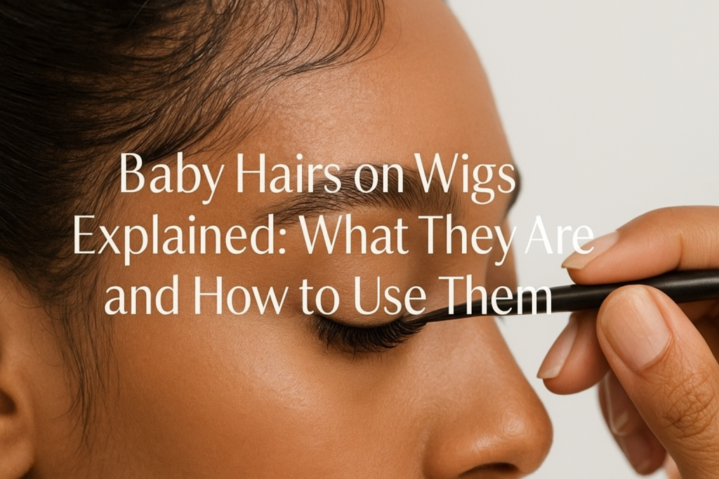 Baby Hairs on Wigs Explained: What They Are and How to Use Them